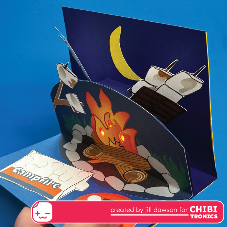 PopUpTober: Light-Up Double-Pivot Pop-Up Mechanism (featuring ...