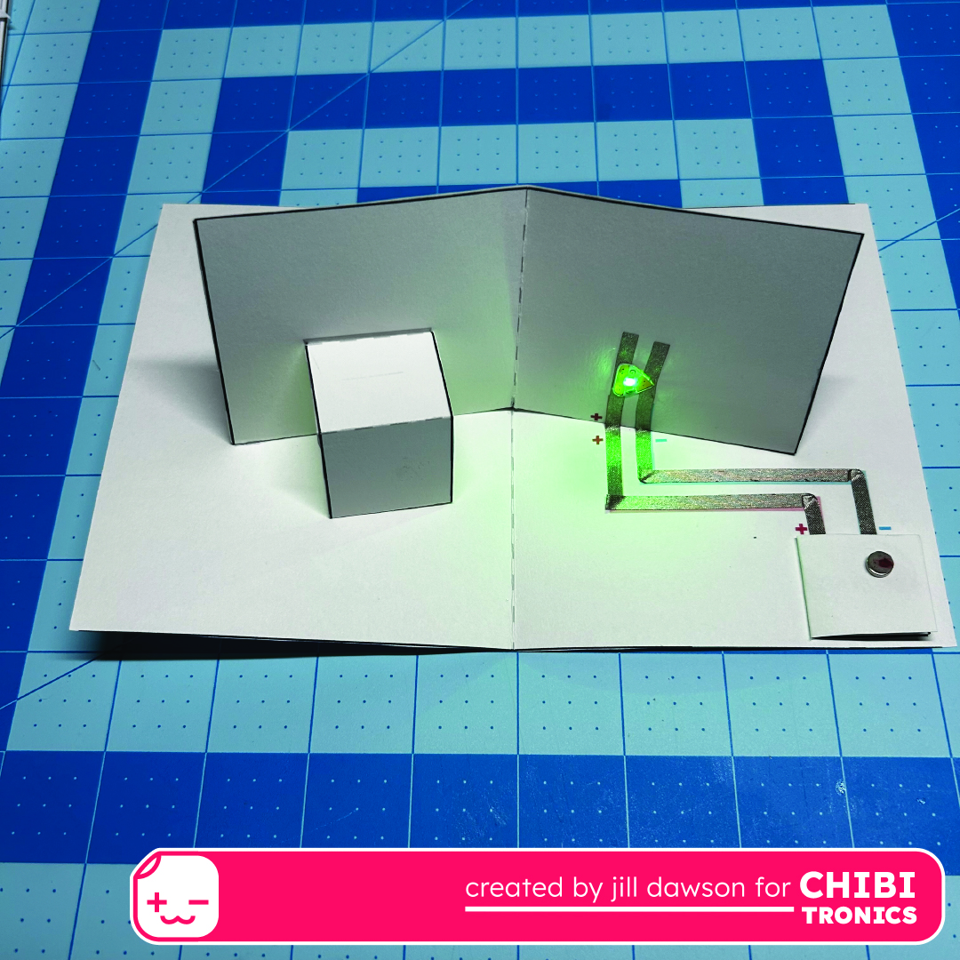 Make 4 Simple Pop-Ups Glow With Chibitronics LEDs | Chibitronics