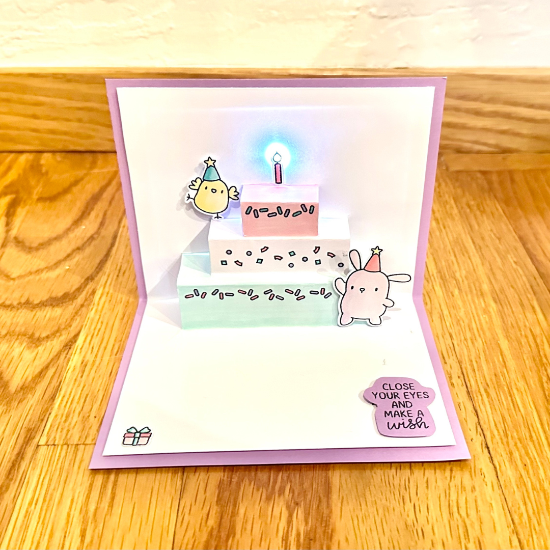 Guest Post: How to Make a Light-Up Pop-Up Birthday Card | Chibitronics