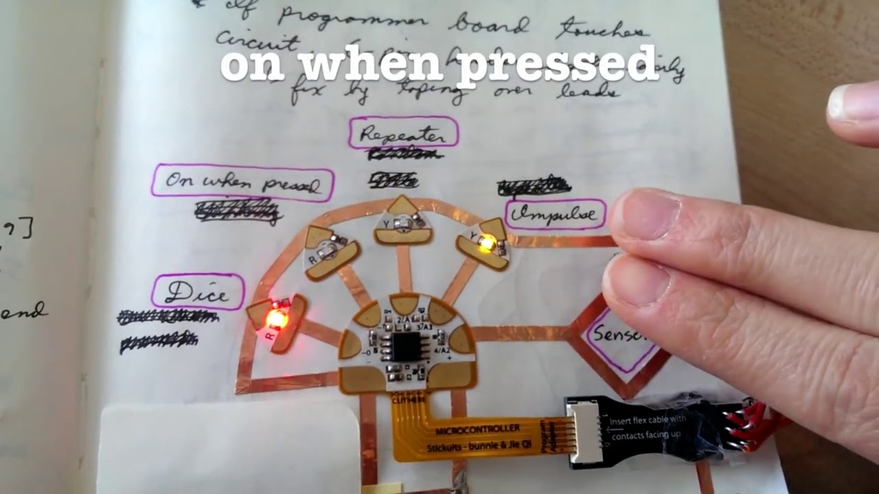 Microcontroller Sticker Intro Tutorial | Chibitronics
