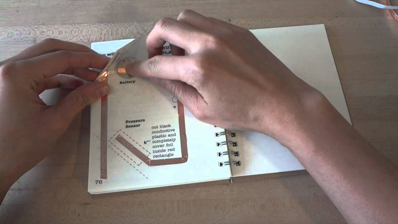 Circuit Sticker Tutorial 5: DIY Pressure Sensor | Chibitronics