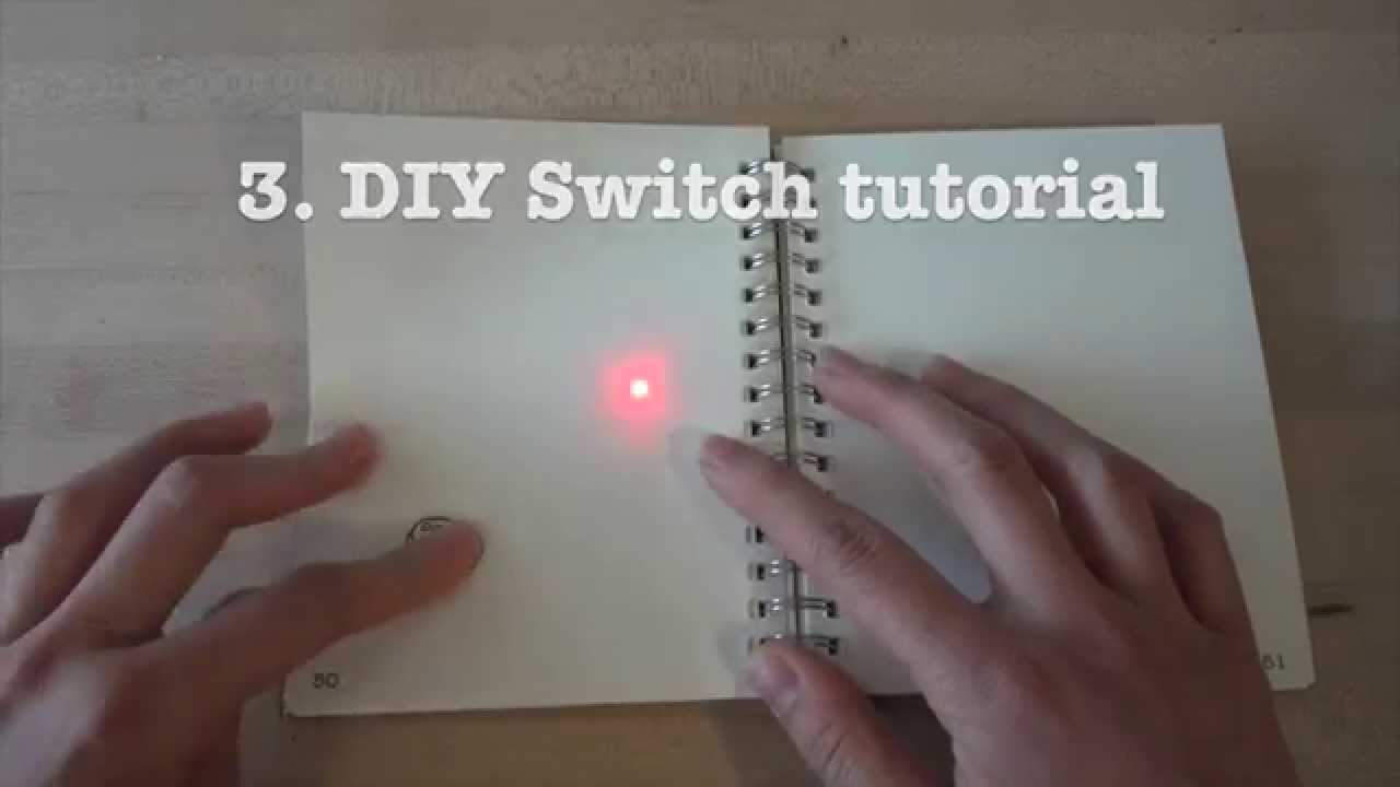 Circuit Sticker Tutorial 3: DIY Switch | Chibitronics
