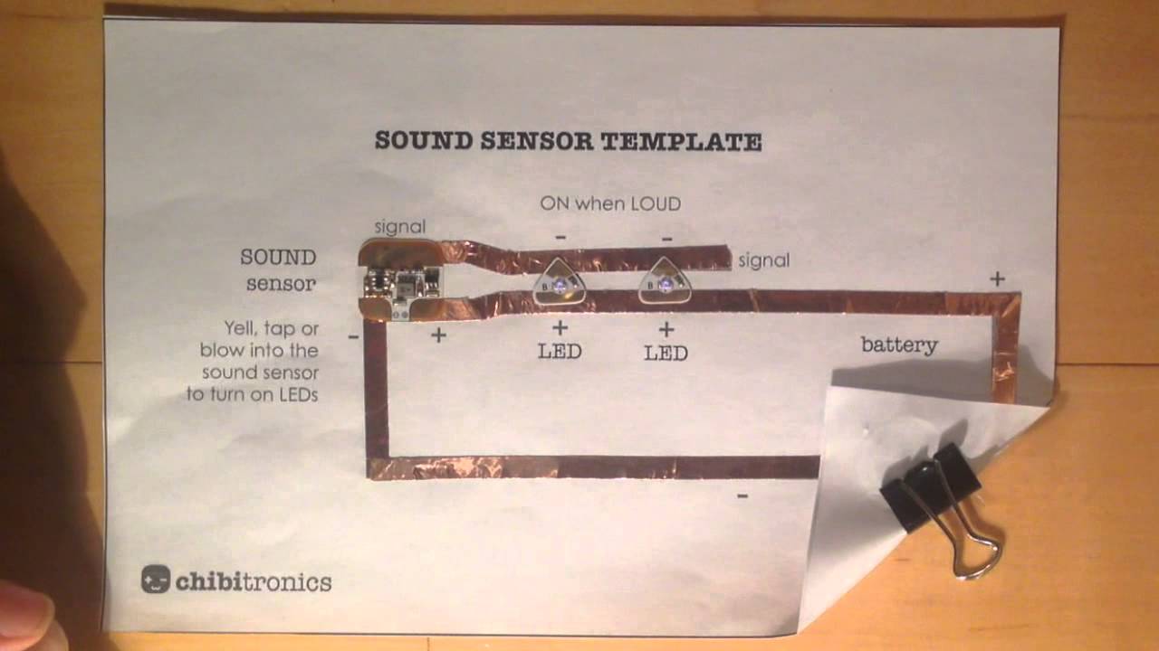 Sound Sensor Tutorial | Chibitronics