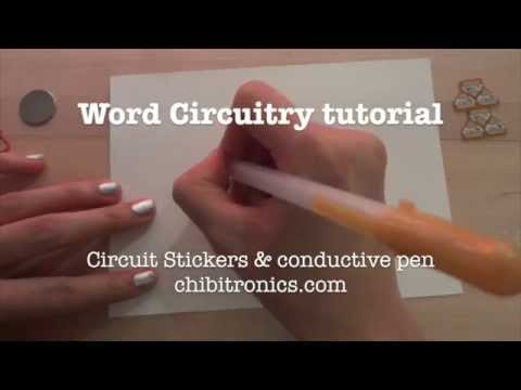 Word Circuitry Tutorial | Chibitronics