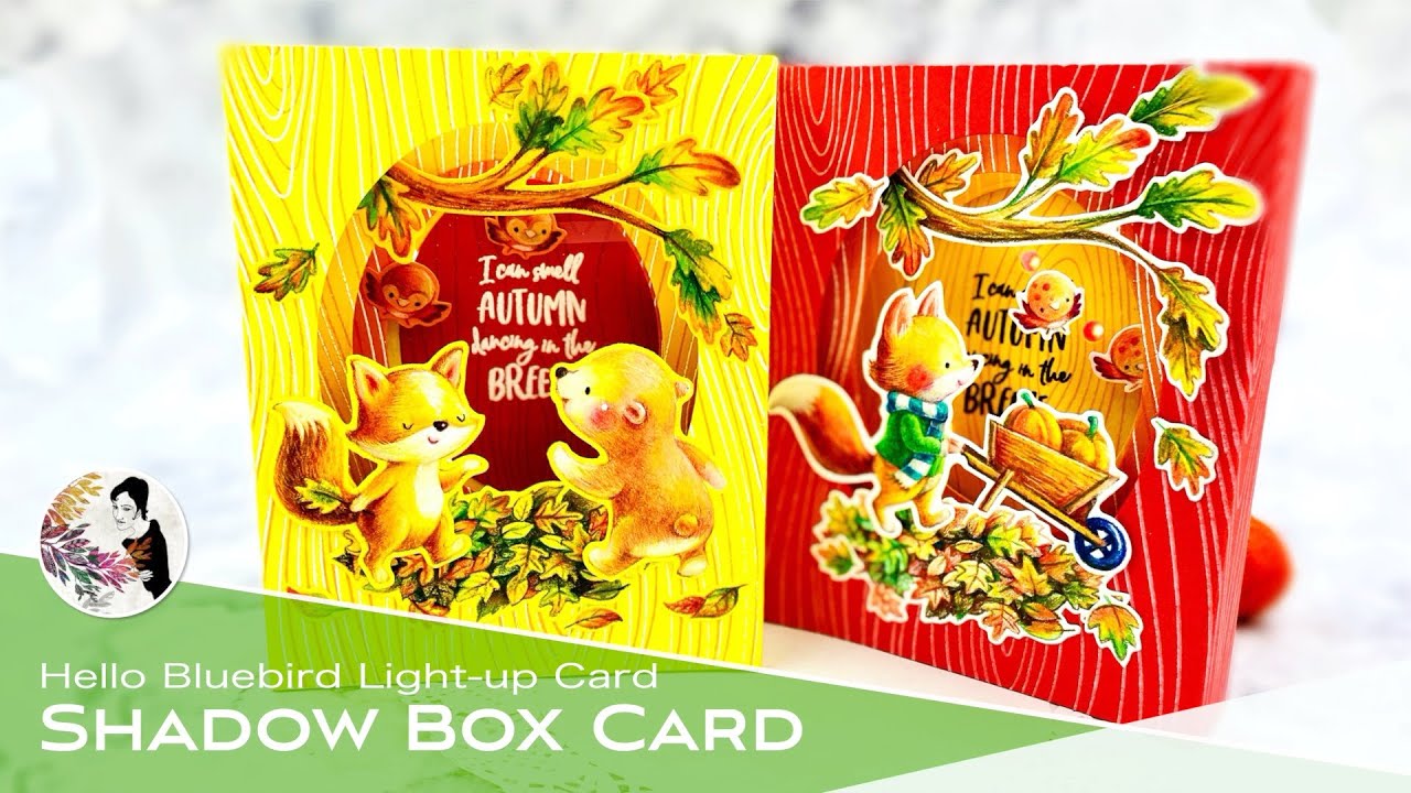 Shadow Box Light-up Card | Chibitronics