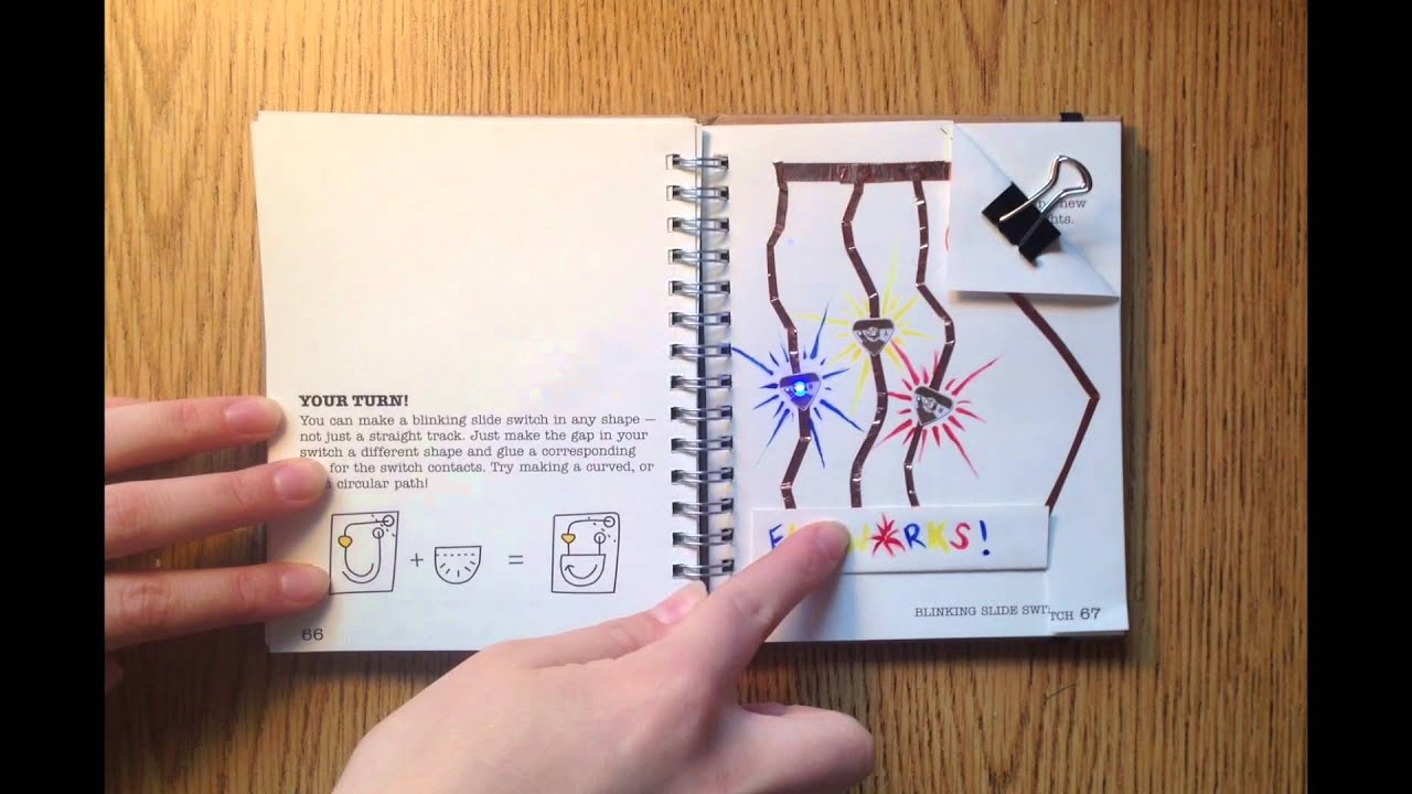 Blinking Slide Switch Tutorial | Chibitronics