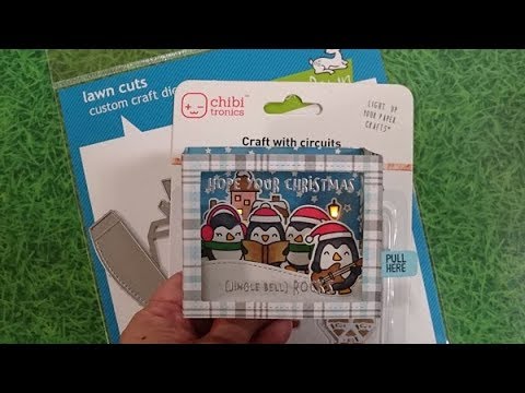 How to make light up shadow box card. | Chibitronics