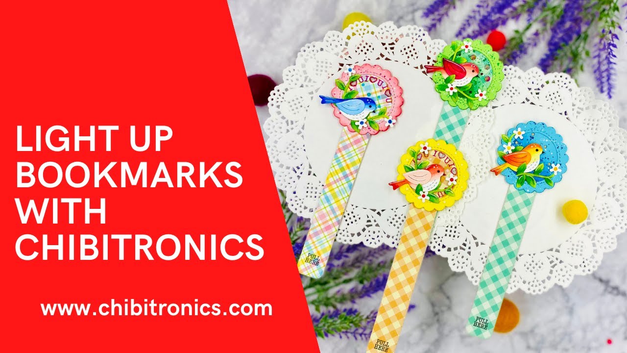 Light-up Bookmark | Chibitronics